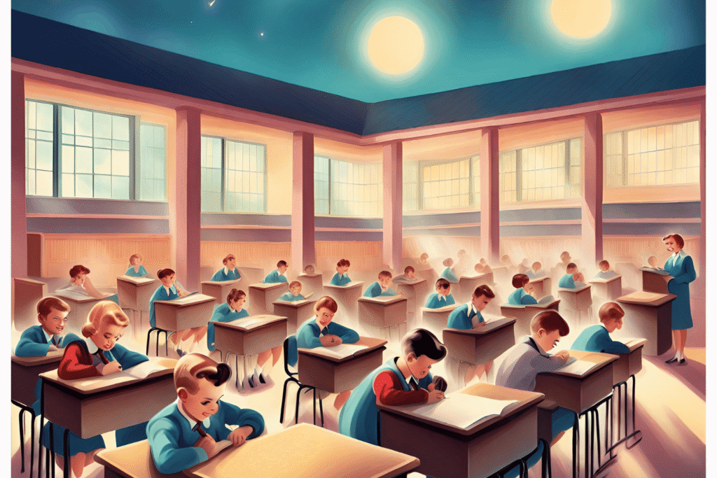 Schools in the 1950s: Education Trends and Classroom Dynamics - Brilliantio